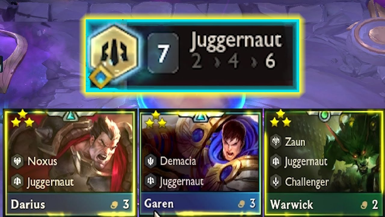 3 Super 3 Star Darius Garen And Warwick Carry Juggernaut Tft Set9