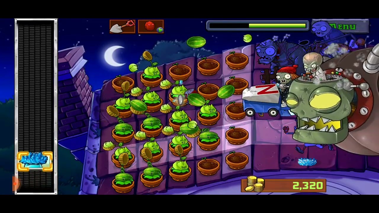 zomboss battle. #plantsvszombies #zombieshorts #games #gameplay - YouTube