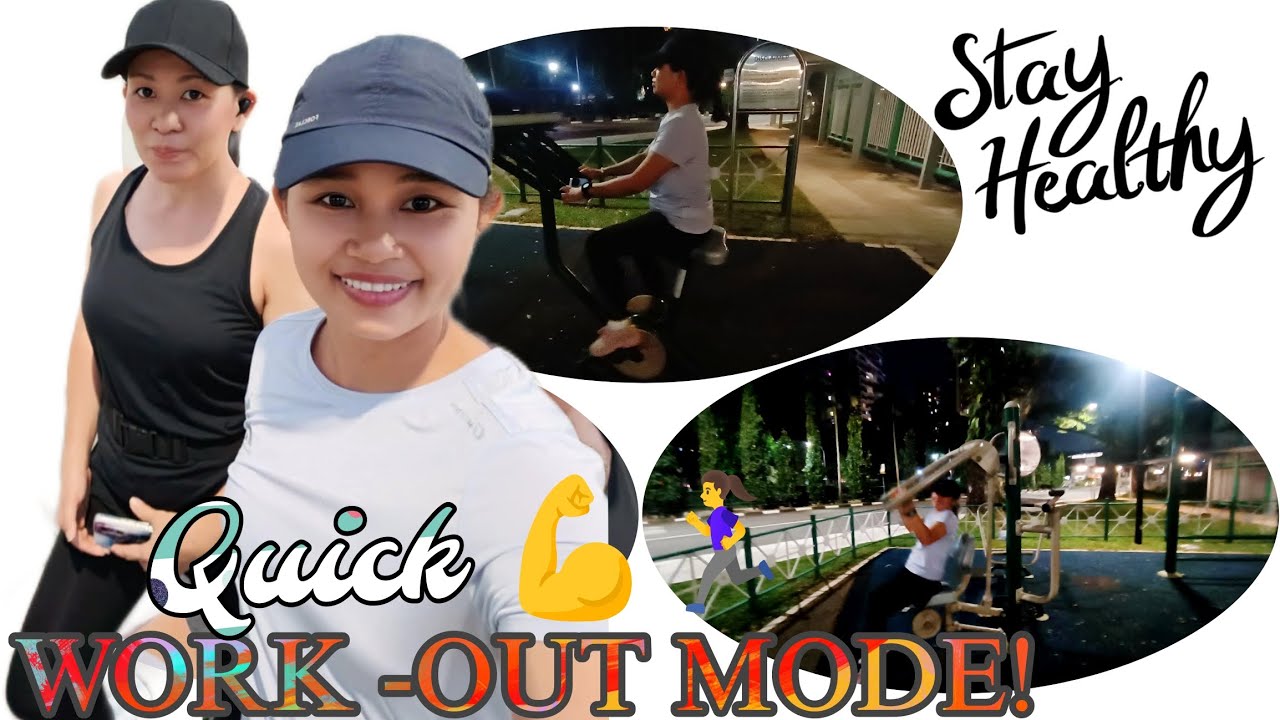 QUICK FAT-BURNING EXERCISE! WORK OUT MODE #stayfitstayhealthy # ...