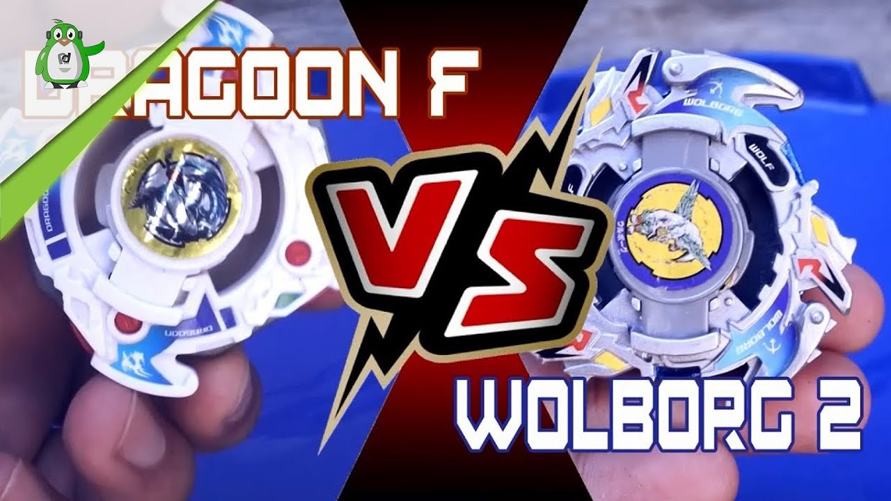 BEYBLADE BATTLE DRAGOON F VS WOLBORG 2 : BEYBLADE INDONESIA - YouTube