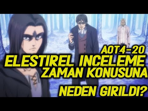 SALDIRI TİTANI'NIN GELECEK ÖZELLİĞİ! Attack On Titan 4.Sezon 20.Bölüm İncelemesi! #attackontitan