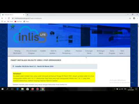Cara Meng-install Aplikasi INLISLITE Versi 3.2 TERBARU - YouTube