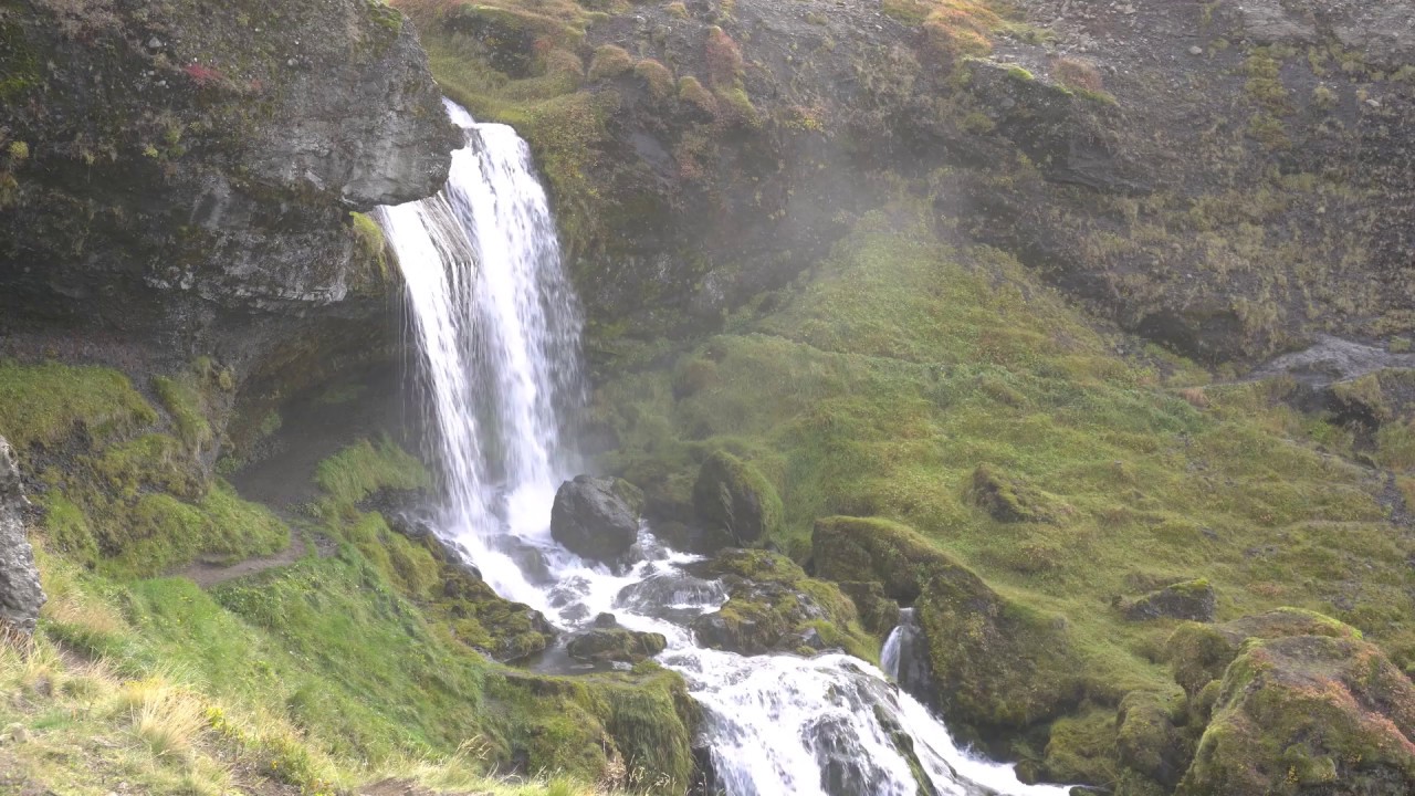Sheep's Waterfall (Selvallafoss) - Snæfellsnes Peninsula, Iceland - YouTube