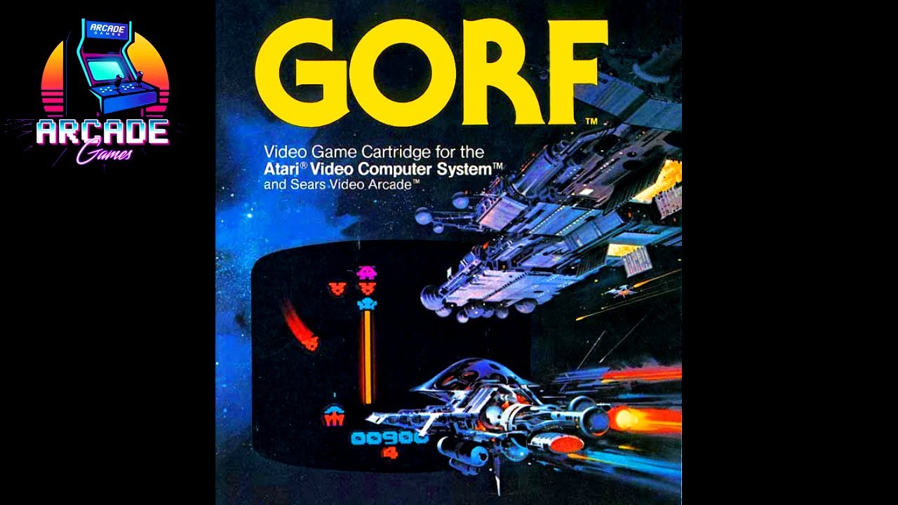 GORF [Arcade] Space Invaders incontrano un Galaxian e una Phoenix durante una Tempest (Midway ...