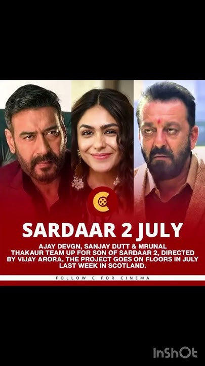 Ajay Devgn, Sanjay Dutt & Mrunak Thakur Team up for SON OF SARDAAR 2 ...