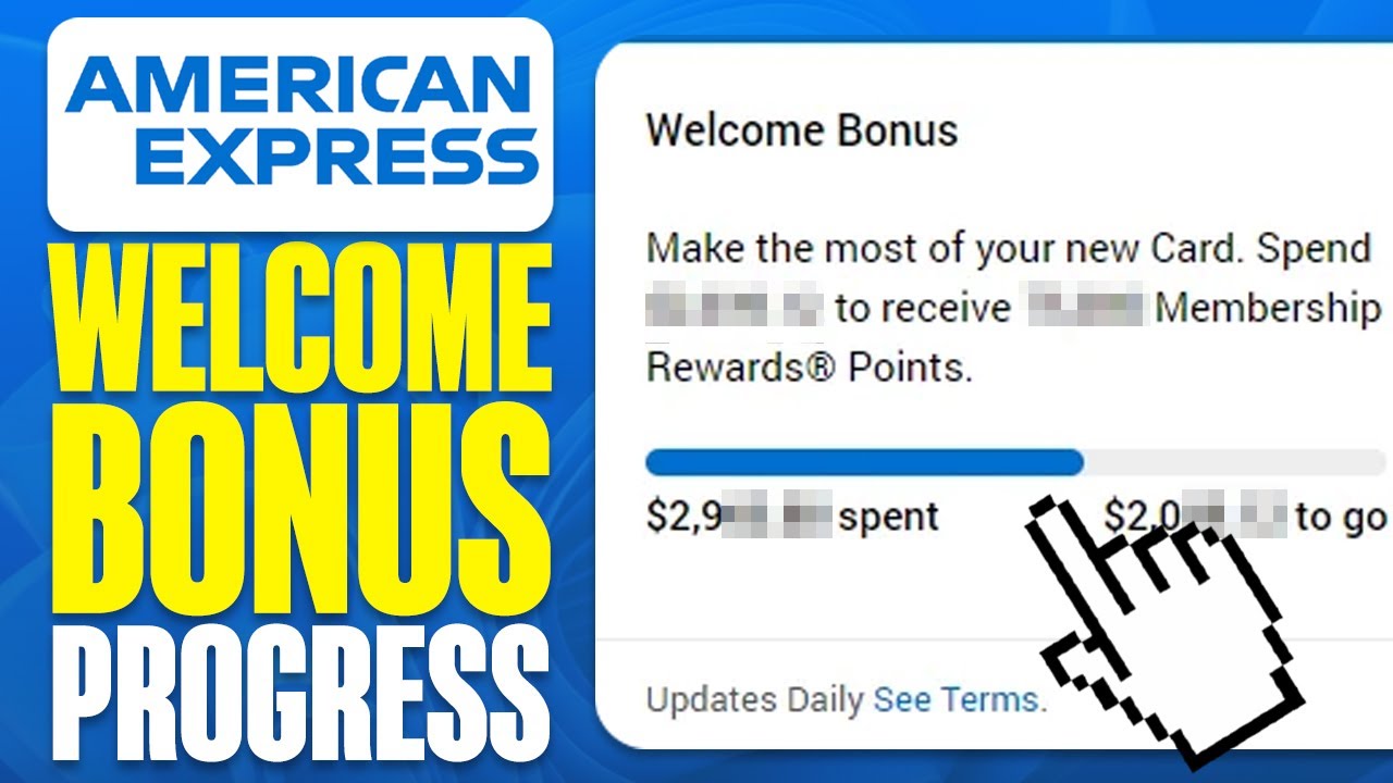 How To Check Amex Welcome Bonus Progress (2025) - YouTube