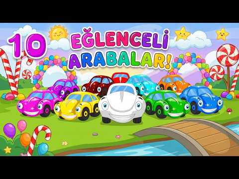 10 Küçük Araba + Daha Fazlası | Eğlenceli Çocuk ve Bebek Şarkıları | Çizgi Film
