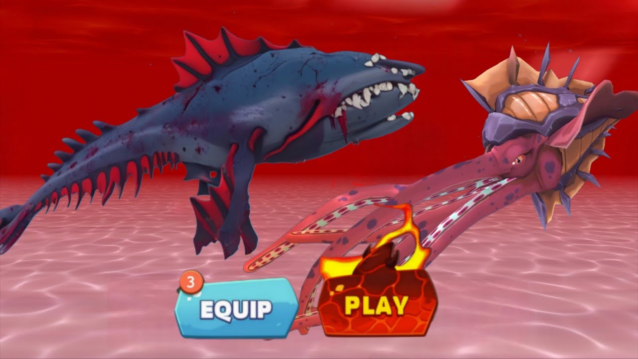 ENEMY ABYSSHARK VS ENEMY KRAKEN - Hungry Shark Evolution - YouTube