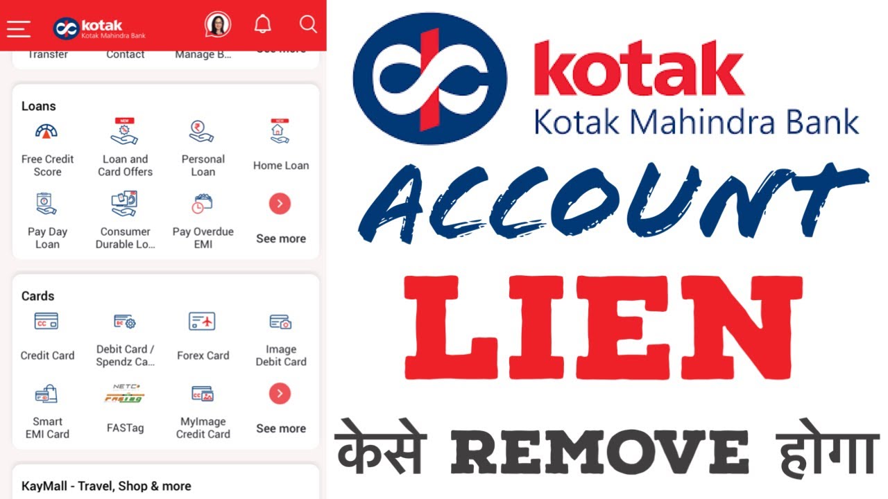 Kotak Bank Account Lien Laga Hai Tu Kaise Hataye How To Removed Lien Account In Kotak Bank kotak-bank-account-lien-laga-hai-tu-kaise-hataye-how-to-removed-lien-account-in-kotak-bank