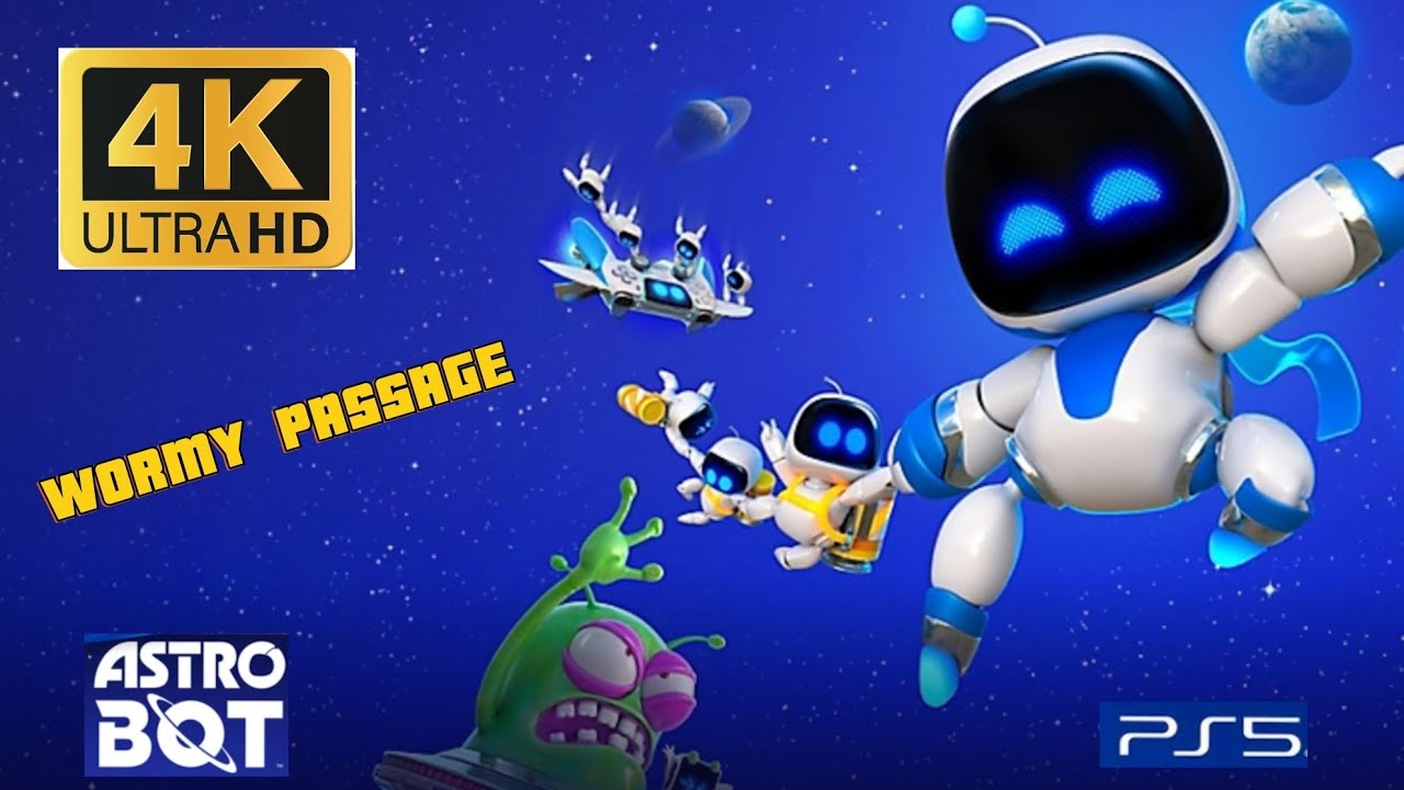 ASTRO BOT || Wormy Passage || PS5 || 4K - YouTube
