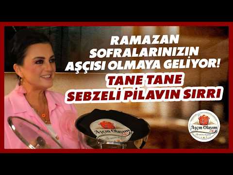 RAMAZAN SOFRALARINIZA Çat Kapı Destek! Elif Korkmazel Pratik Sebzeli Pilav Tarifi ile Karşınızda!