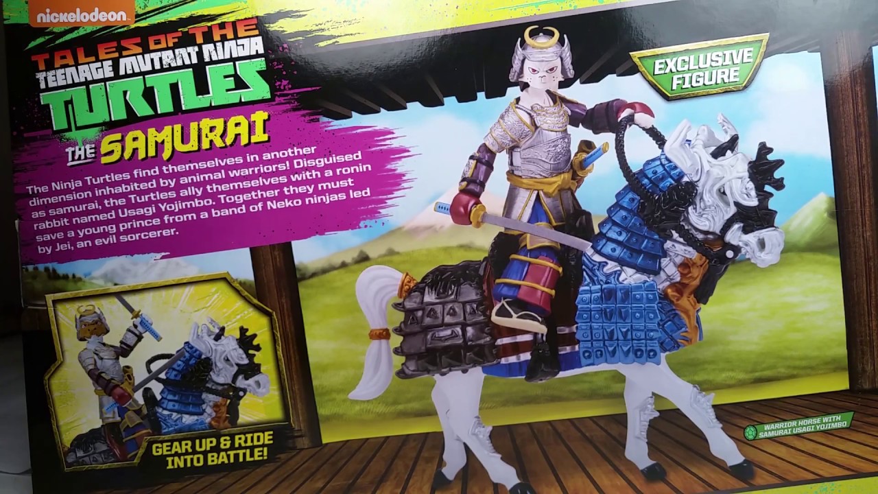 Tales of TMNT The Samurai Warrior Horse Usagi Yojimbo, Samurai Mikey ...