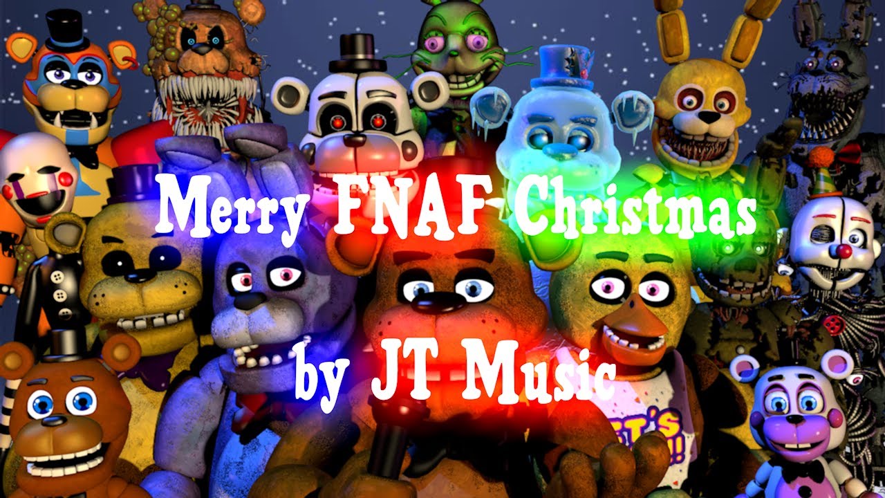 [FNAF/SONG/C4D] "Merry FNAF Christmas" Song by JT Music - YouTube