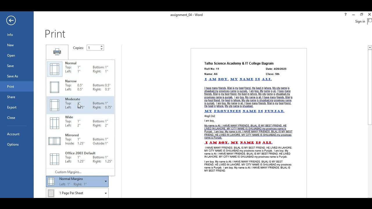 ms word lecture 04 - YouTube
