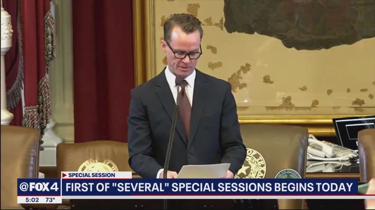 First of 'several' special sessions begins today - YouTube