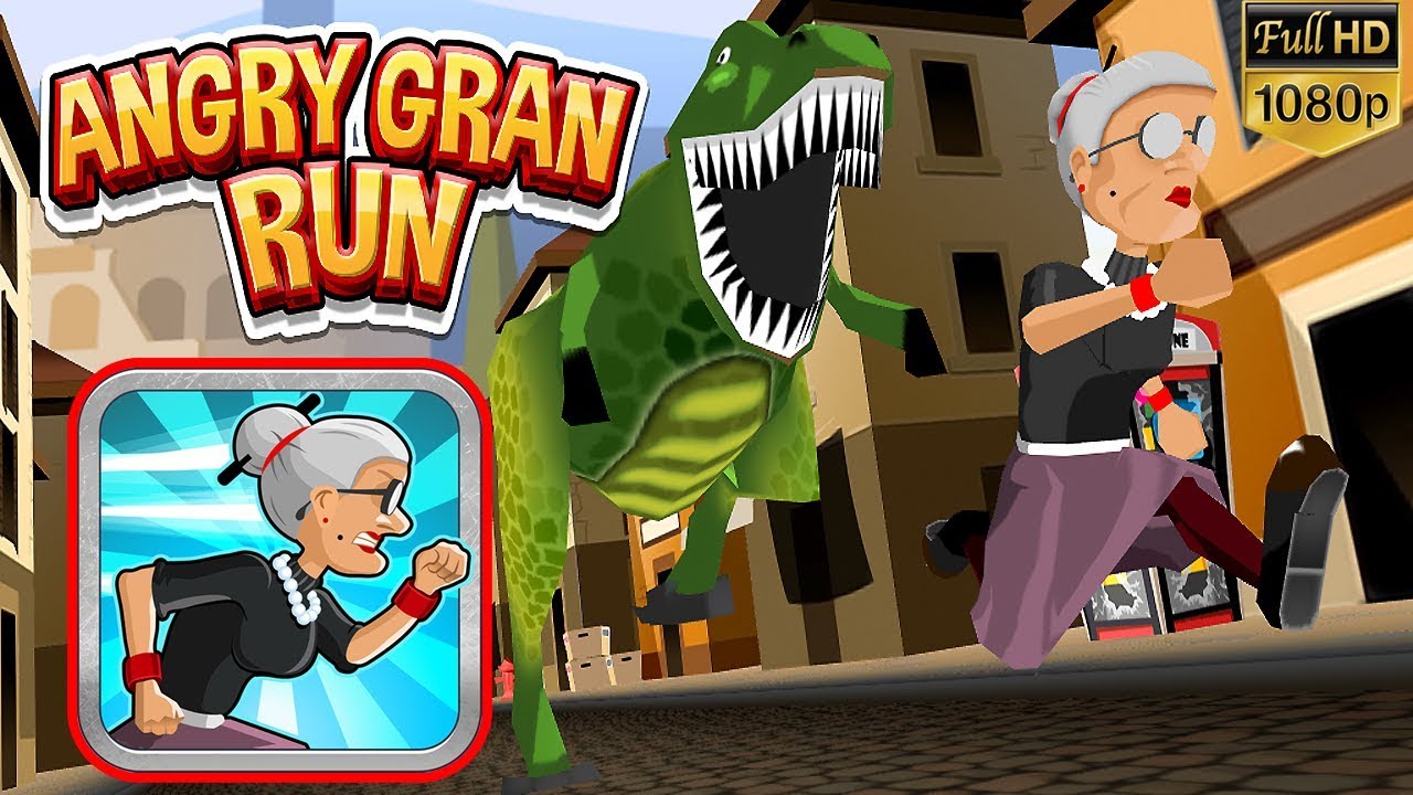Angry Gran Run - Running Game Mobile Gameplay HD 1080P - GamingTV - YouTube