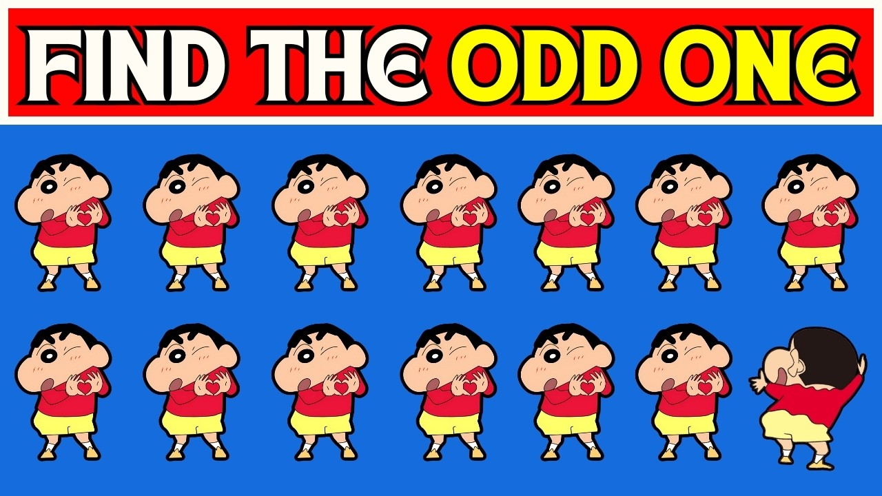 Find the Odd One Out – Cartoon Character Edition - YouTube
