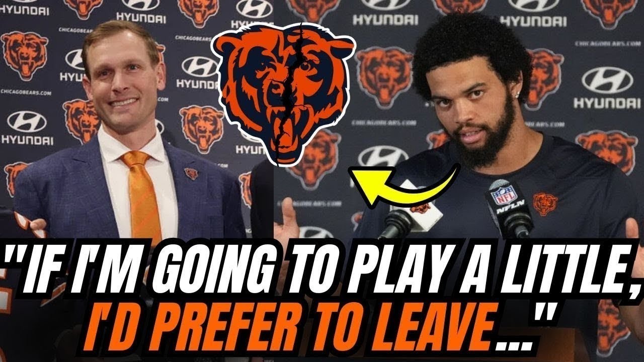 Caleb Williams’ ULTIMATUM: “If I’m riding the bench, I’d rather WALK ...