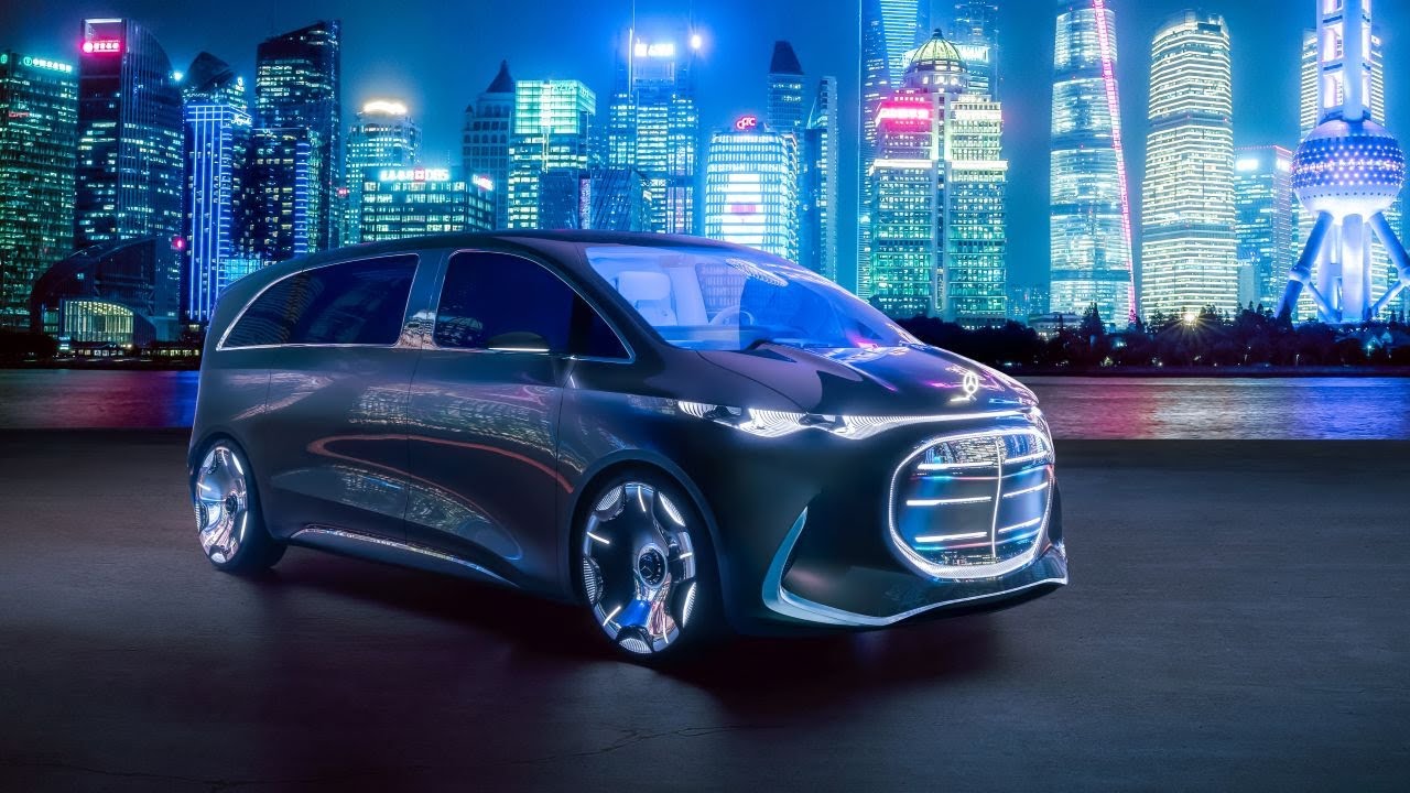 New Mercedes Vision V - The New Luxury Era For Limousine - YouTube