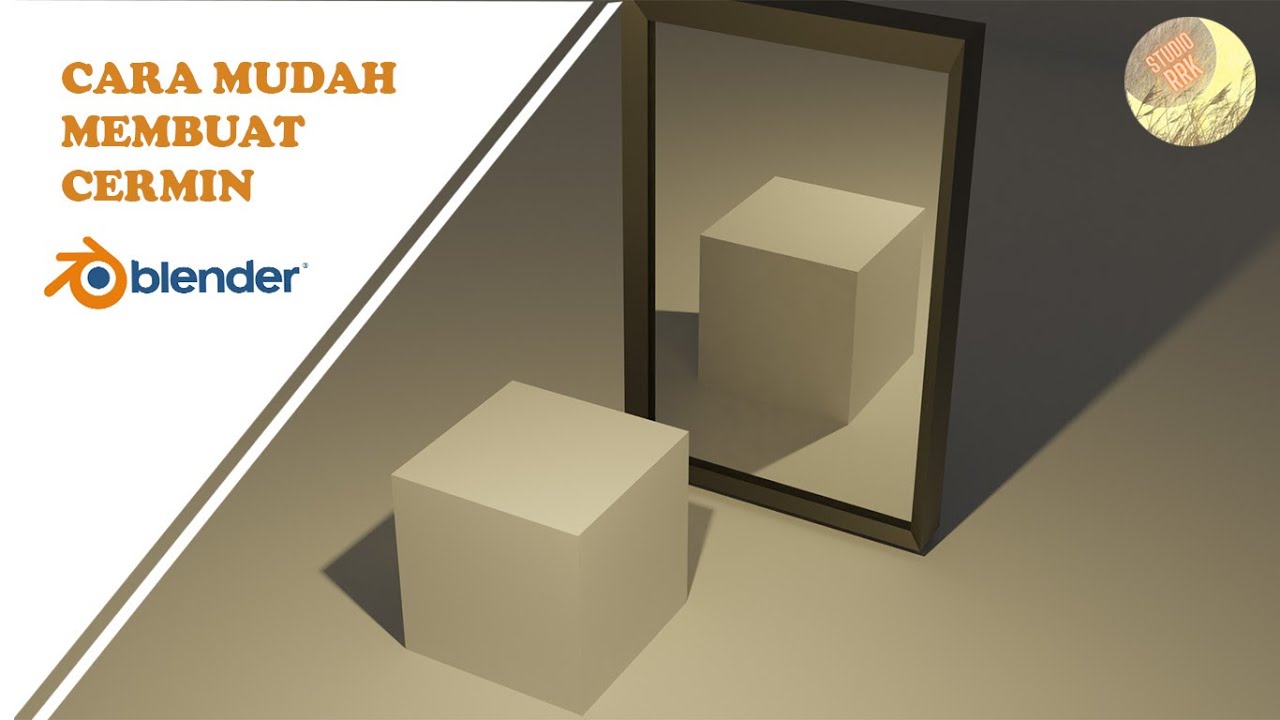 Tutorial Cara Mudah Membuat Objek 3D Cermin Menggunakan Aplikasi ...