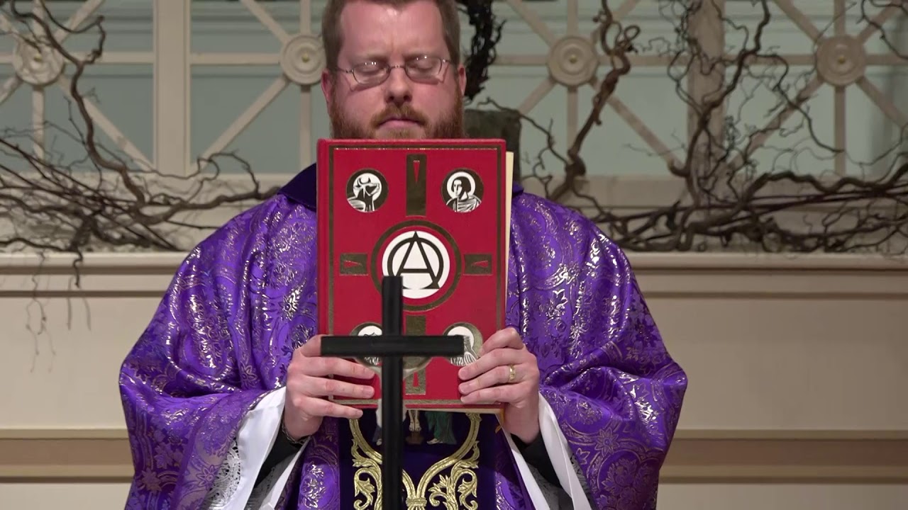 Holy Mass - Fifth Sunday of Lent - St. Mary Wooster - YouTube