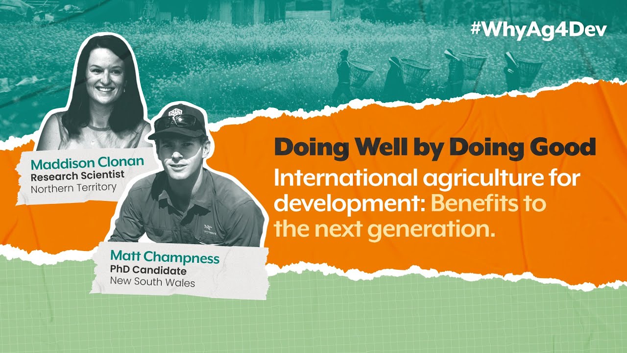Doing Well by Doing Good: Benefits to the next generation, Maddison ...