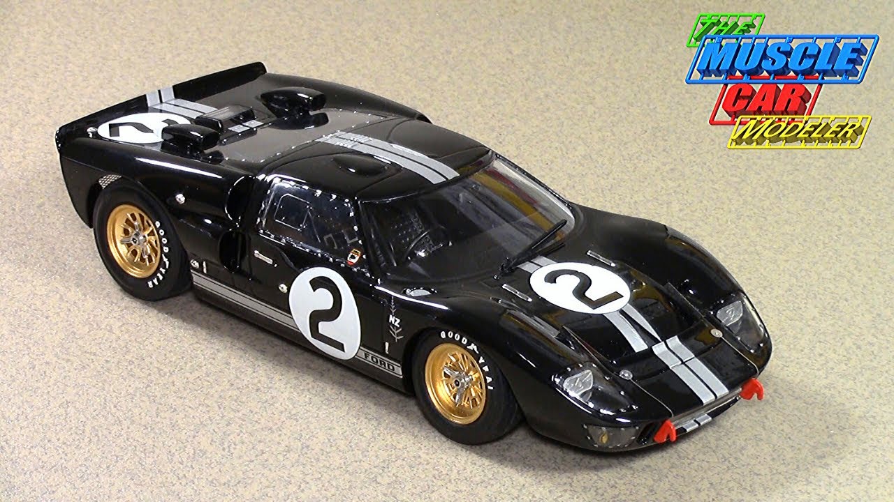 Fujimi 1966 Ford GT40 MKII 24 Hours of Le Mans Winner P/1046 Build ...