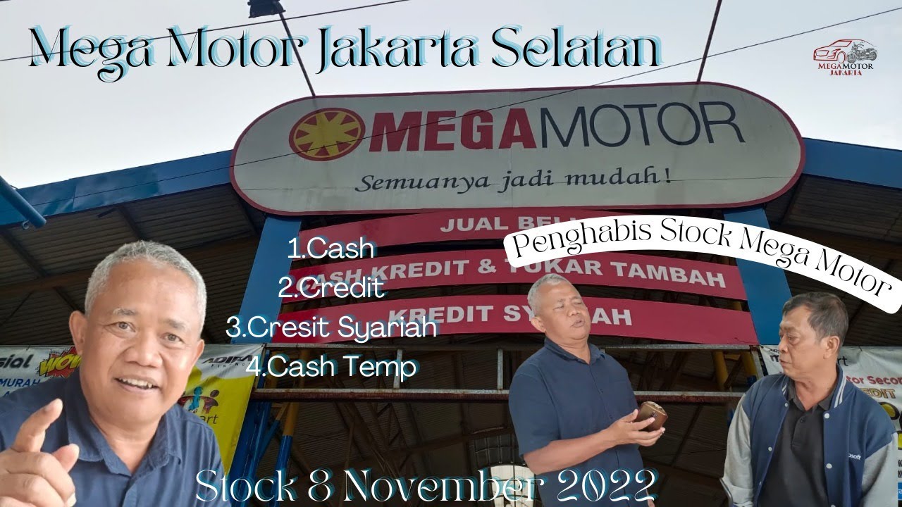 Review Stock & Update Harga Terbaru Mega Motor || Pelanggan Setia Mega ...