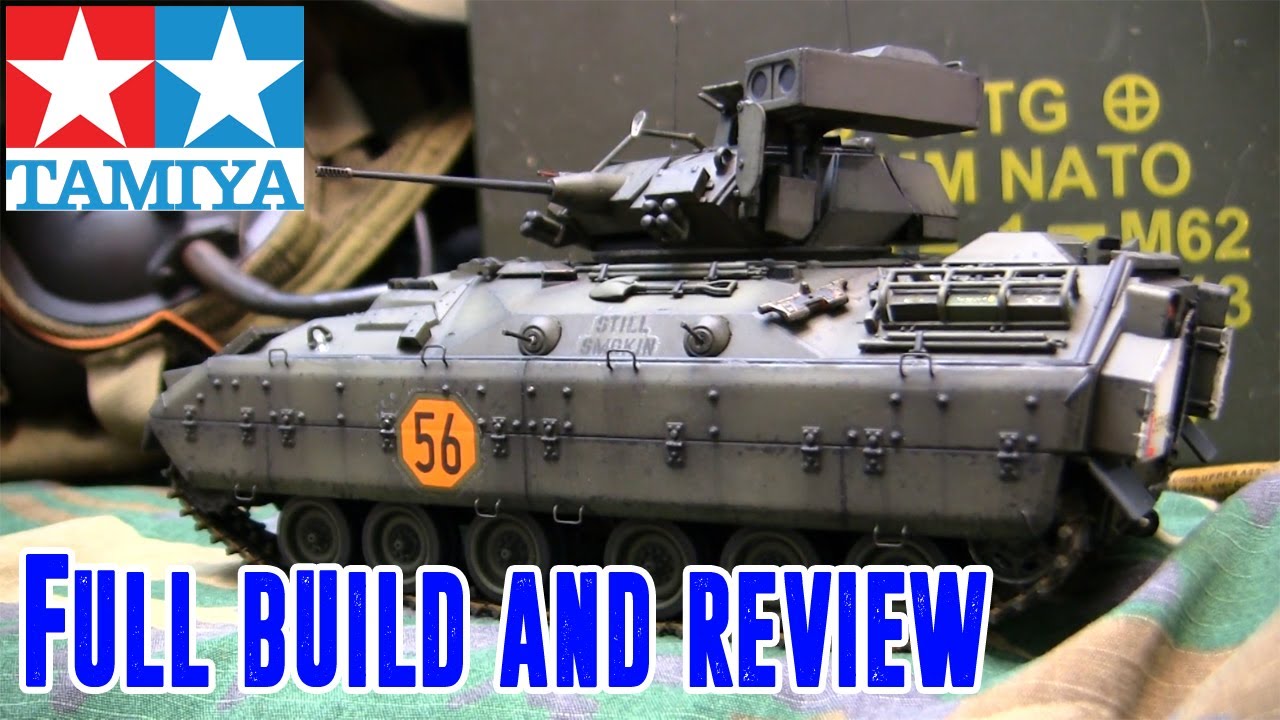 Vintage Tamiya 1/35th scale M2 Bradley IFV w/ interior - YouTube