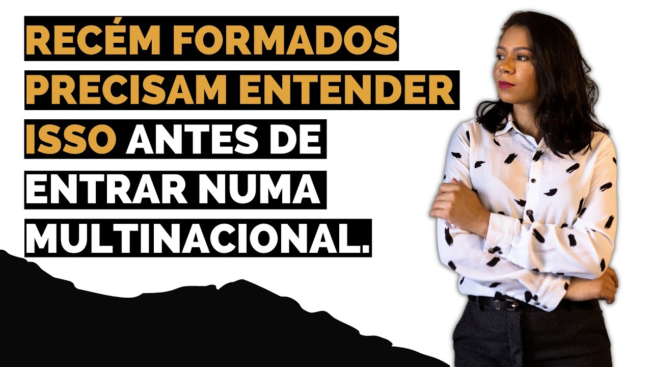 RECÉM FORMADOS PRECISAM ENTENDER ISSO ANTES DE ENTRAR NUMA ...