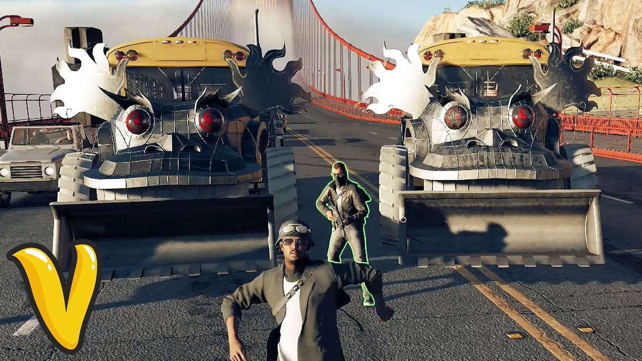 WATCH DOGS 2 NEW BUS OF DESTRUCTION!!! :: Watch Dogs 2 Fails Funny ...