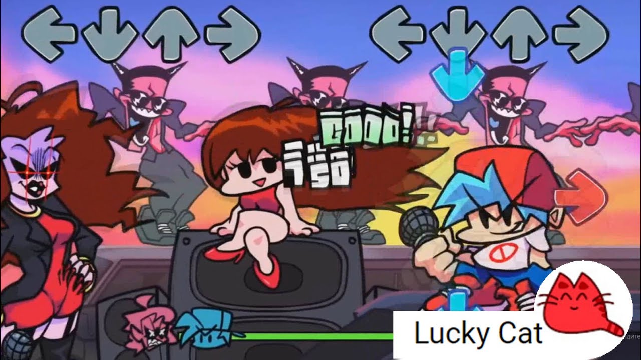 FNF God Eater _ Different Characters Sing It _ in Friday Night Funkin ...