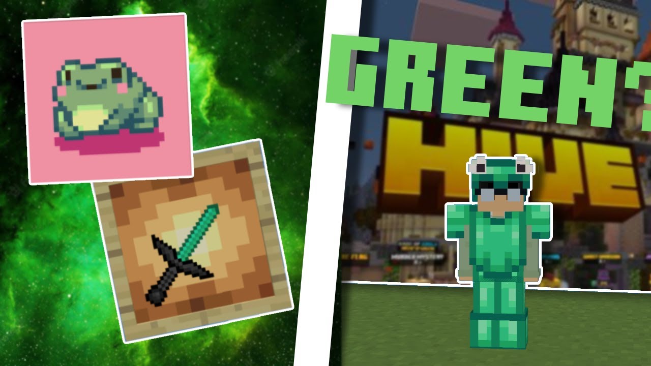 BEST GREEN TEXTURE PACKS (BEDROCK) - YouTube