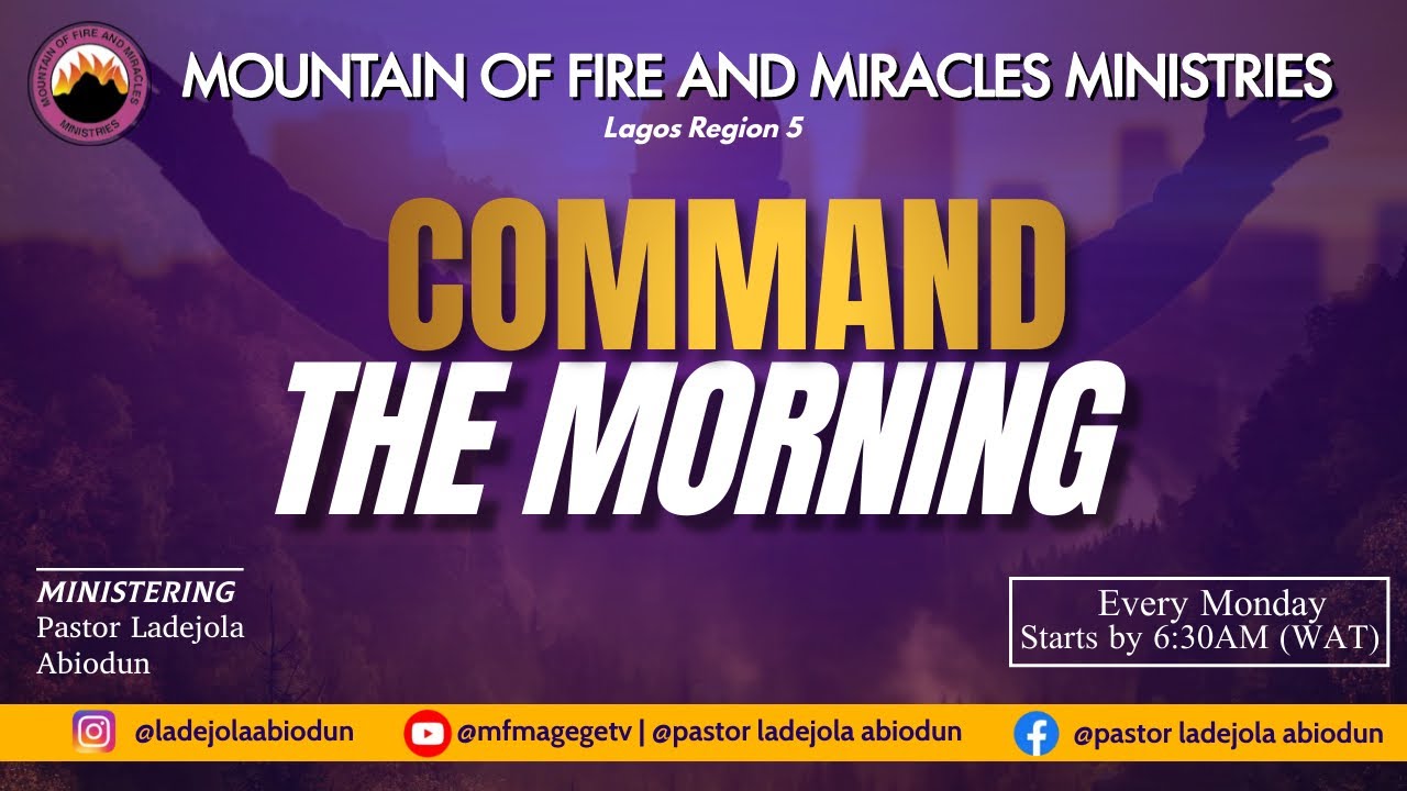 THE MIRACLE OF DIVINE LIFTING - Pastor Ladejola Abiodun - COMMAND THE ...