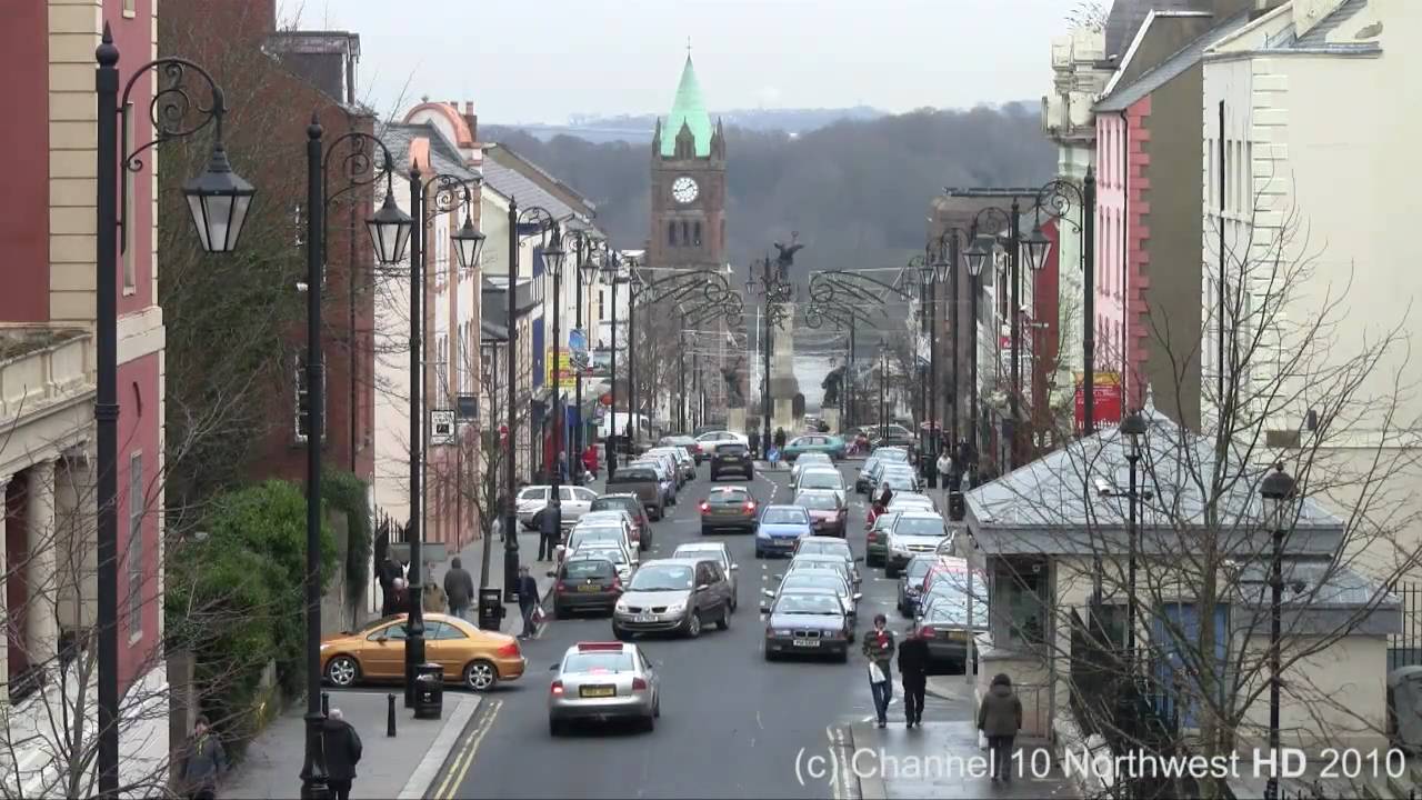 Derry/Londonderry, Christmas 2009. - YouTube