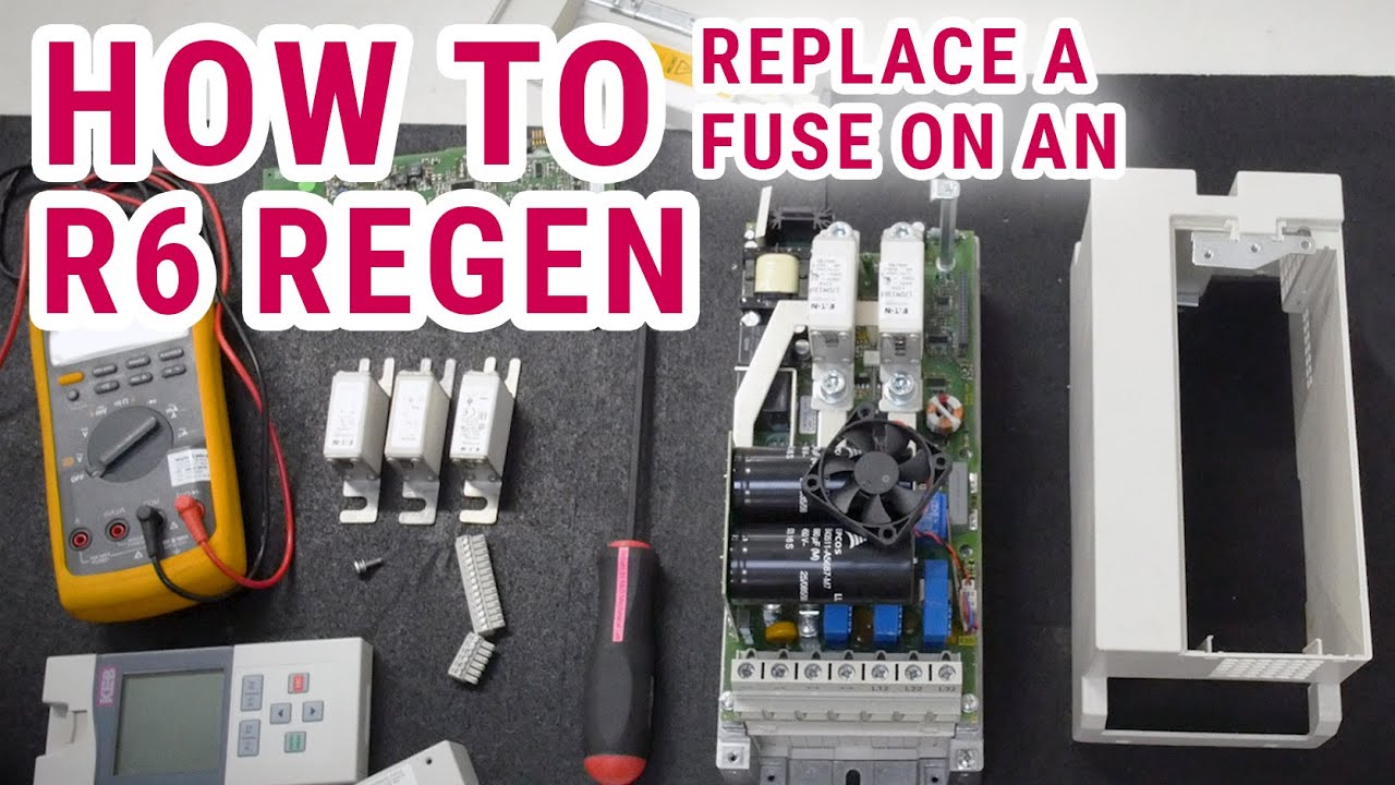 Step-by-Step Guide to Replace a Fuse in a KEB R6 Regen Unit | KEB ...