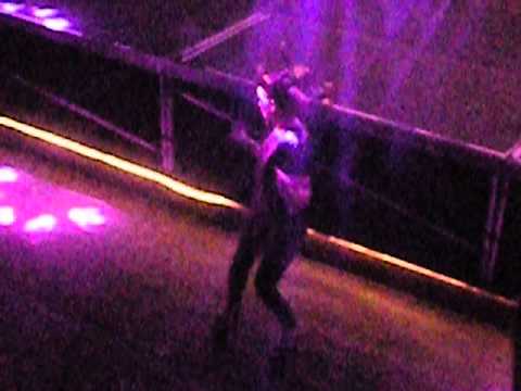 Devil Girl Dancing at The Church on Halloween - YouTube