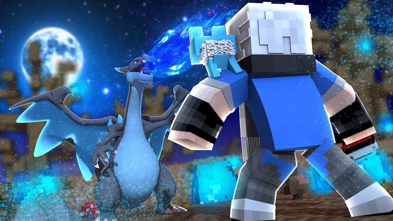 Minecraft POKEMON XY #2 MEGA CHARIZARD ! ‹ Sky › - YouTube