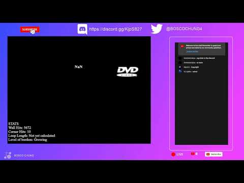 Watch the DVD Logo Hit the Corner | LIVE - YouTube