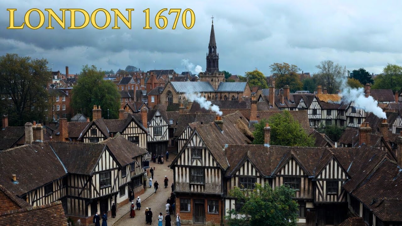 London 1670 (AI Reconstruction) - YouTube