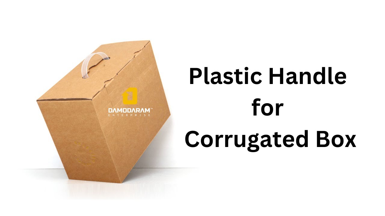 Plastic Handle for Corrugated Box | Carton Box Top Handle - YouTube