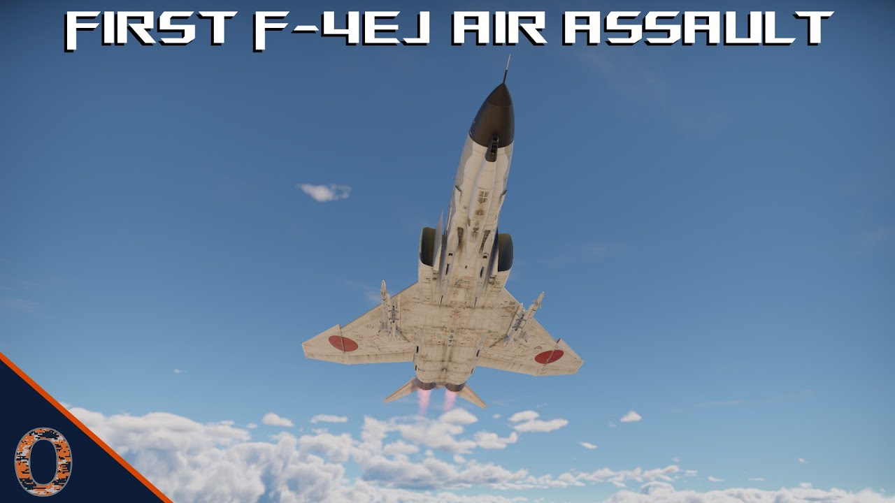War Thunder - First Air Assault In The F-4EJ Phantom II - YouTube
