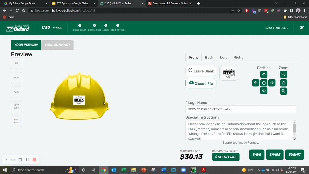 Image Types & Tips for Build Your Bullard Logos - YouTube