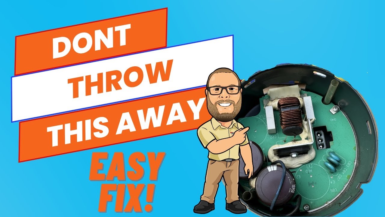 Thermistor repair of the ECM motor - YouTube