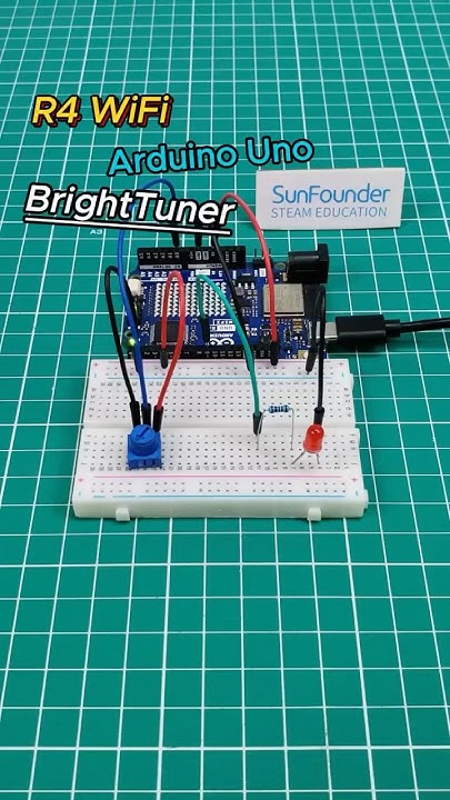 Arduino Magic: Watch How a Simple Potentiometer Controls LED Light! # ...