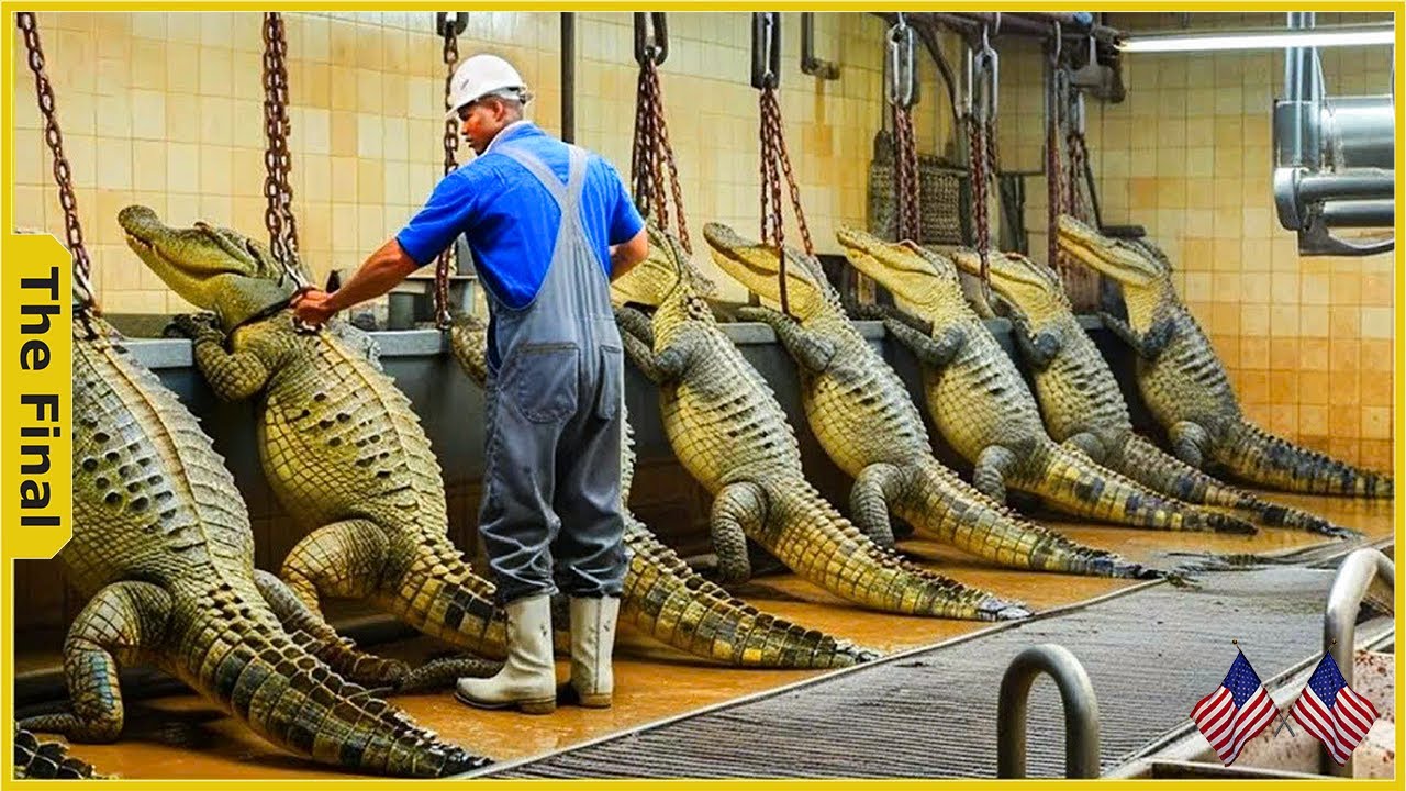 The True Profit Of An Alligator Farmer Raising 1,200 Gators In 4 Months ...