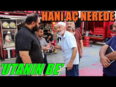 NEREDE AÇ HANİ? | Hemen Yemeğe Götüreceğim | Şirivenler | Sokak Röportajları