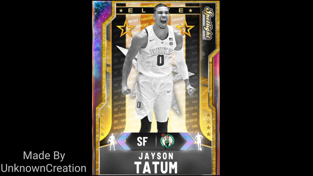 NBA 2K20 MYTEAM Custom Cards - YouTube