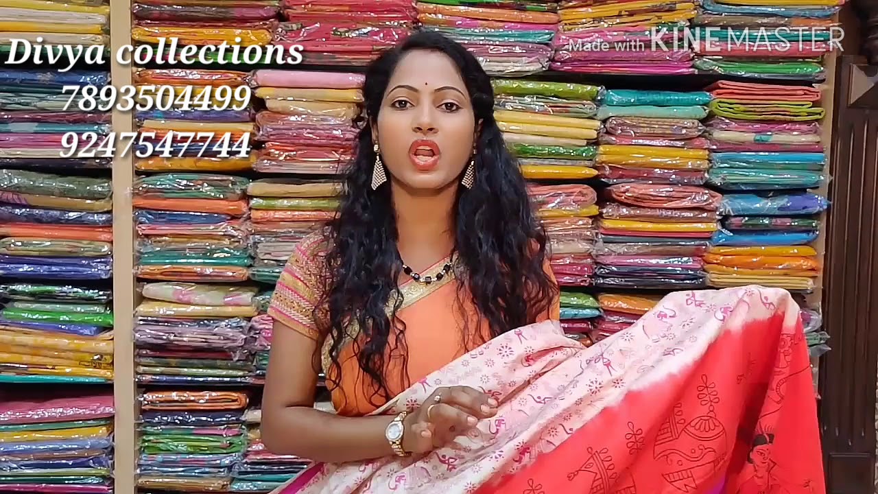 Office wear sarees, #episode 457 Divya collections - YouTube
