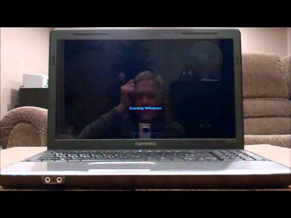 Compaq Presario CQ60 Boot up Test - YouTube